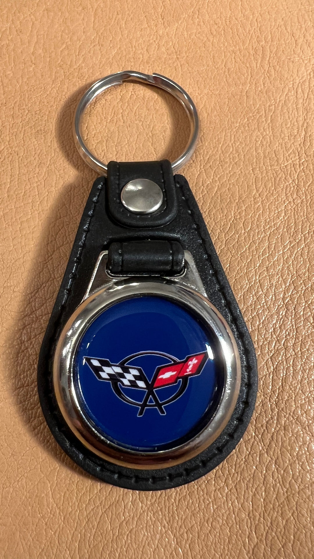 BLUE C5 KEYCHAIN CORVETTE - Etsy