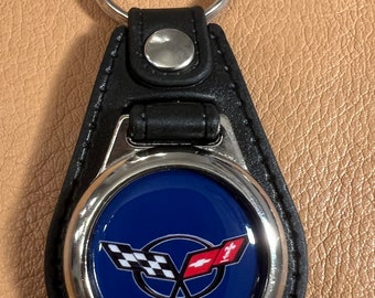 Corvette Key Chain | Etsy