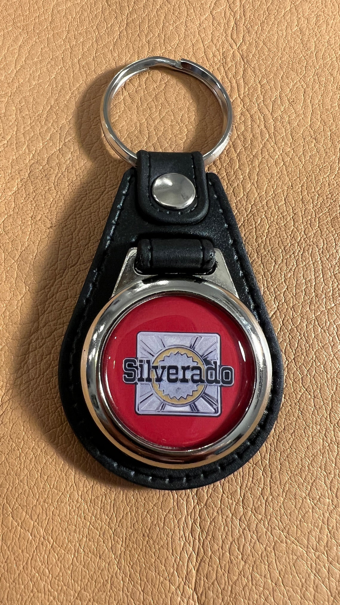 SILVERADO KEYCHAIN Chevy Red 1980's 1990's - Etsy