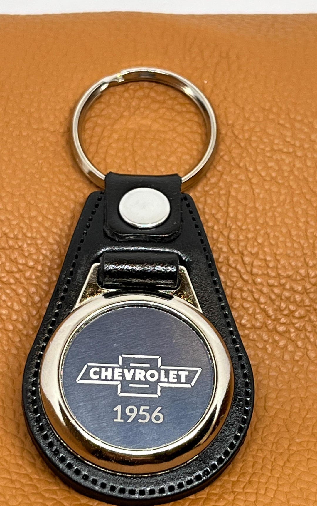 1956 Leather Chevy Keychain for Your Car or Truck - Etsy