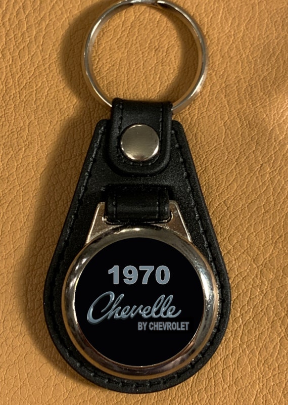 1970 CHEVELLE BLACK KEYCHAIN Fob - Etsy