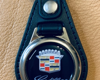 Rhinestone Cadillac Keychain - Etsy