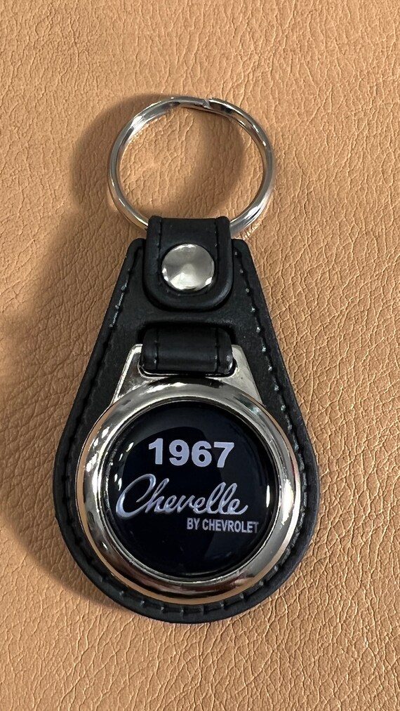 CHEVELLE 1967 BLACK KEYCHAIN Fob - Etsy