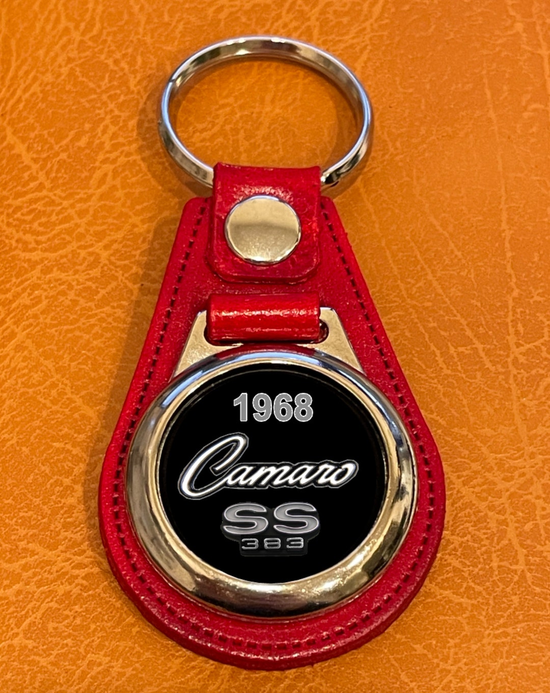 1968 CAMARO SS 383 Keychain Red Leather Custom Listing for Michelle - Etsy
