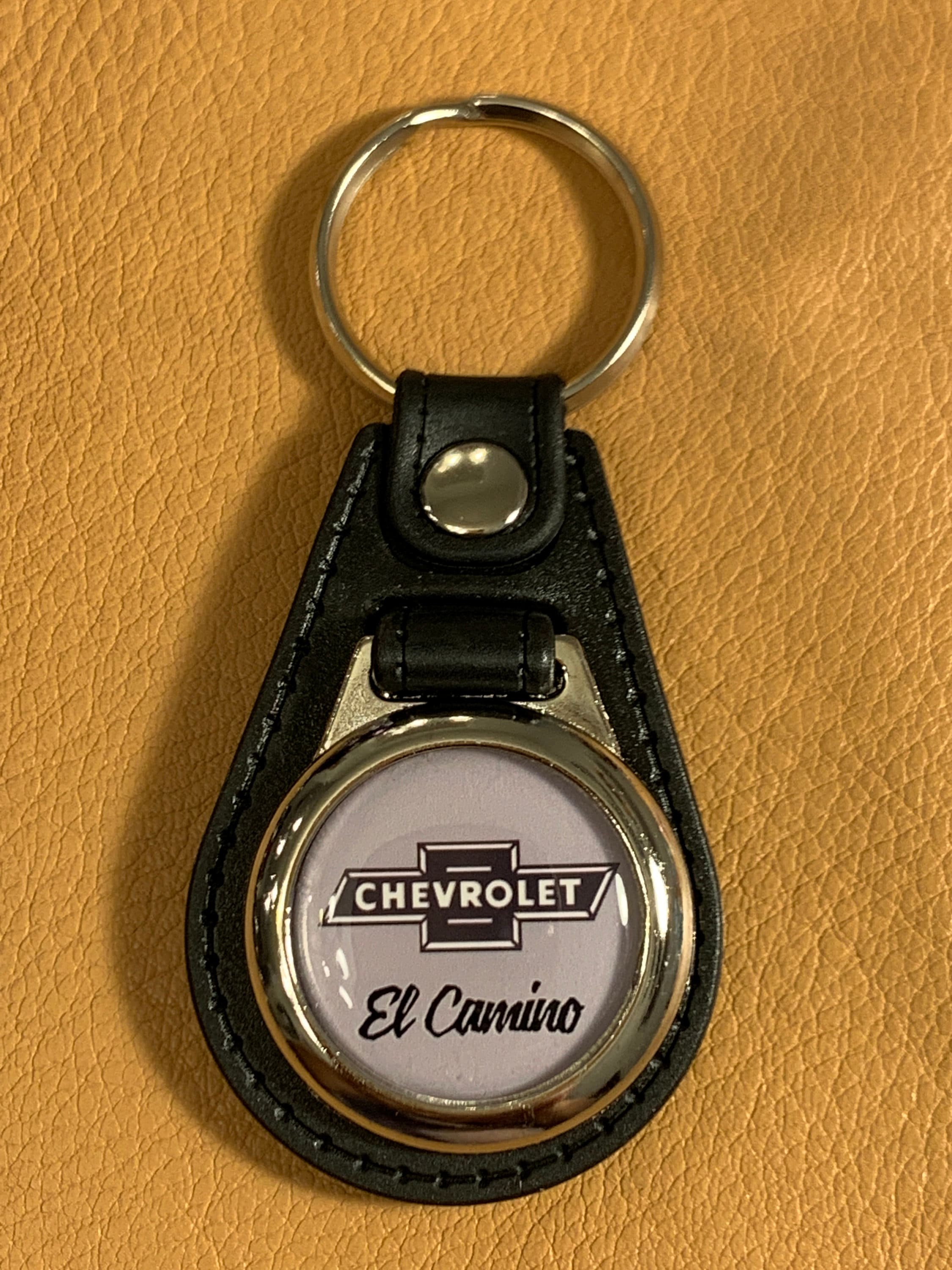 El Camino Keychain Grey Red Black Yellow Green Background - Etsy