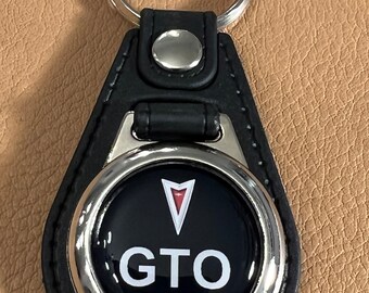 Personalized GTO Keychain Classic GTO Style Single Sided Round GTO ...