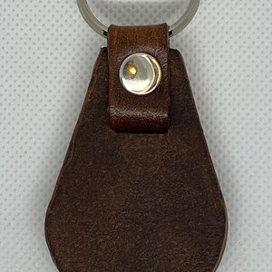 Leather Retro Hand Crafted Old School Keychain Custom for Your ...