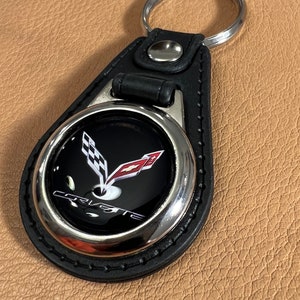 CORVETTE C7 KEYCHAIN BLK - Etsy
