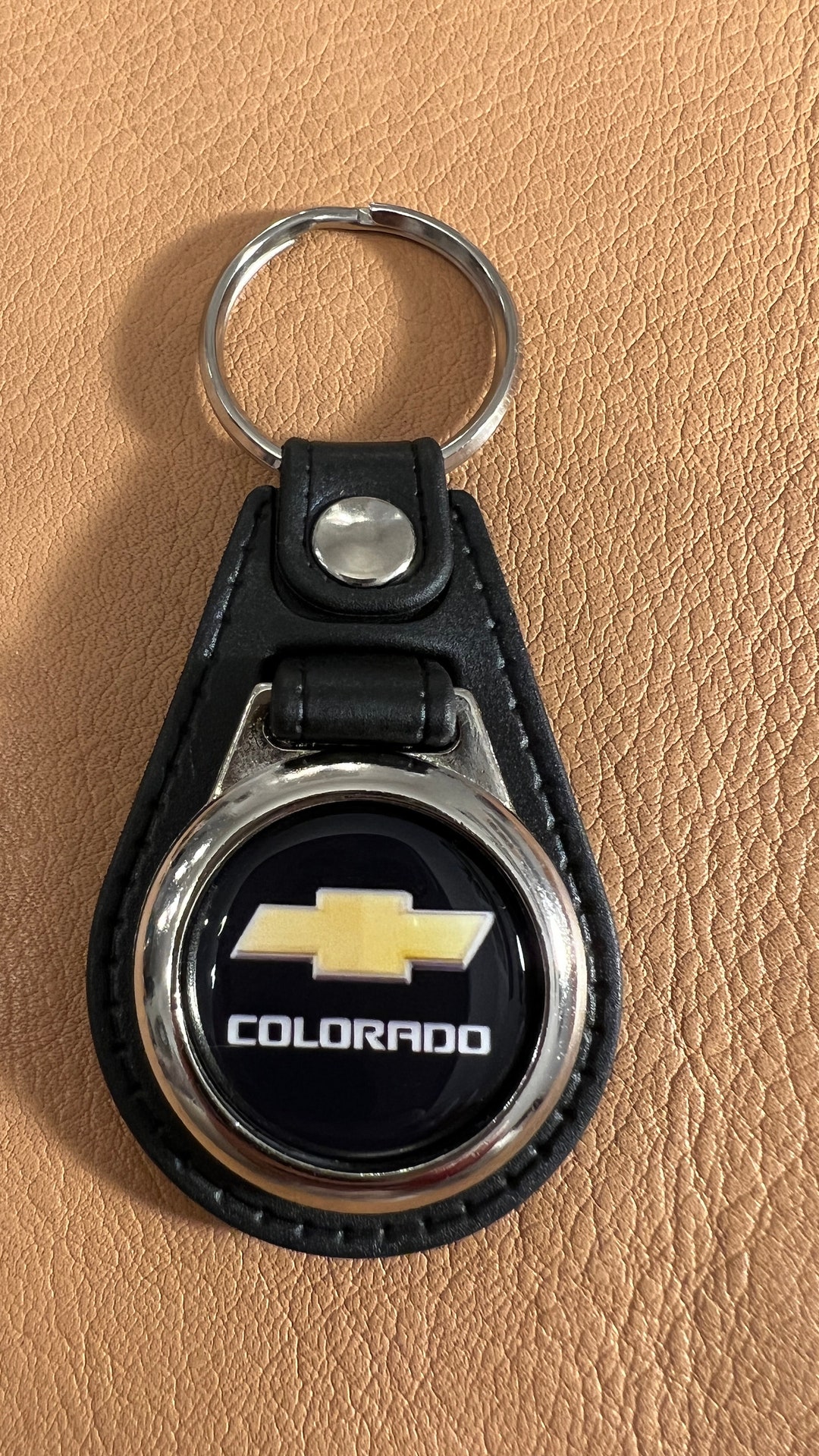 Chevy Colorado Keychain Black With Bowtie - Etsy