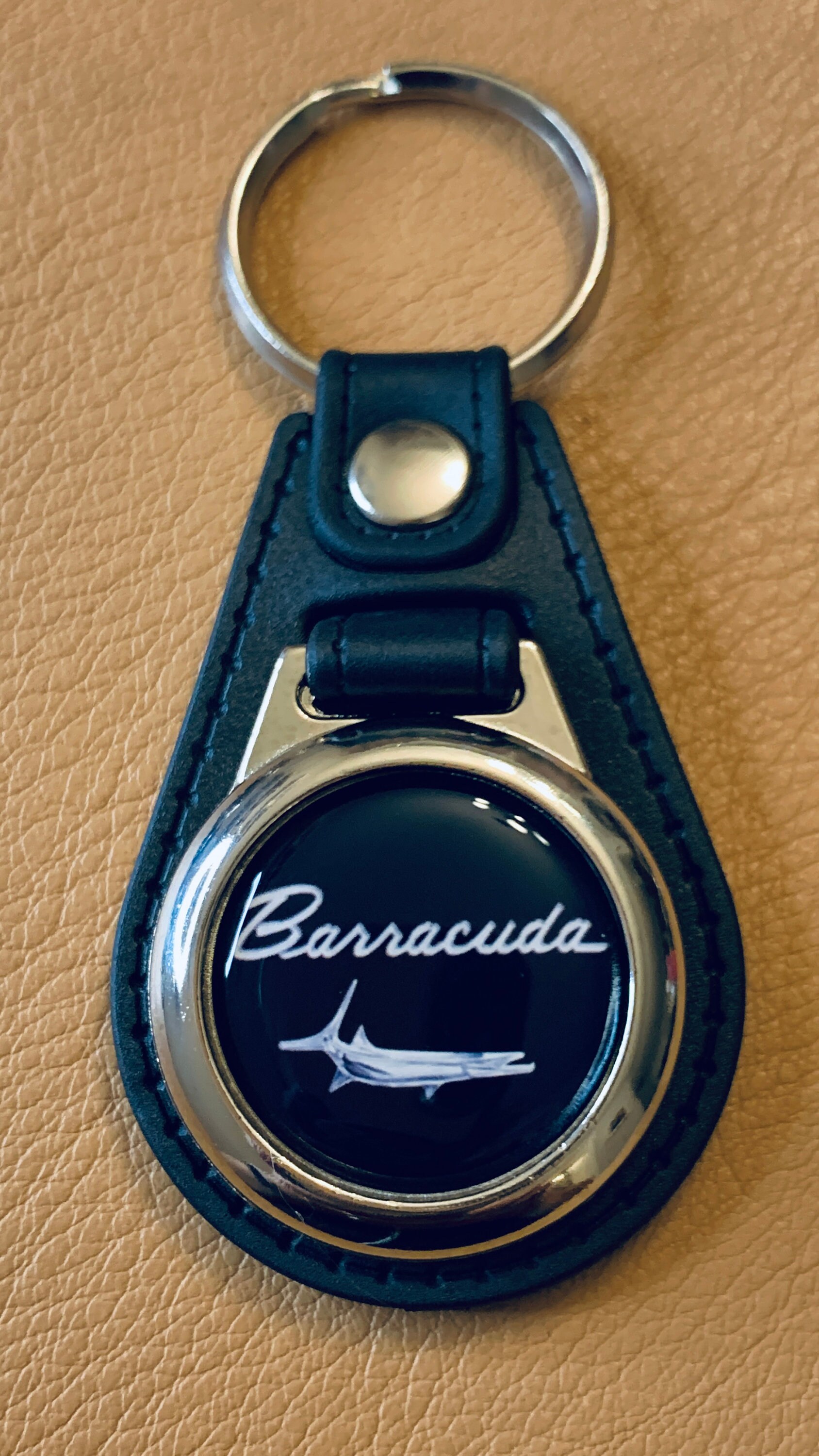 PLYMOUTH BARRACUDA KEYCHAIN Black - Etsy