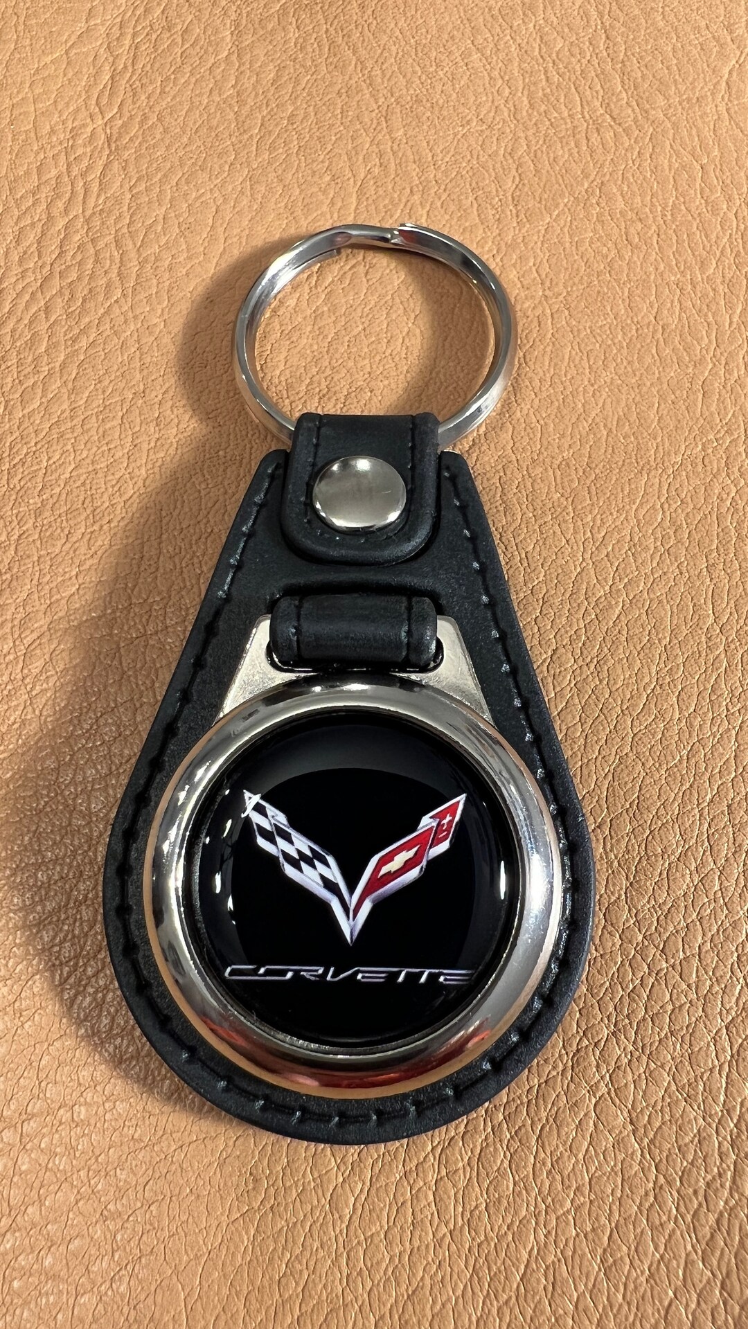 CORVETTE C7 KEYCHAIN BLK - Etsy