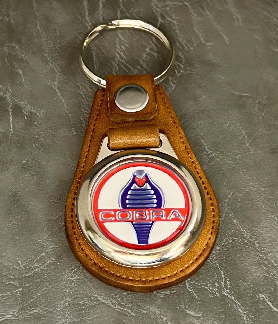 Leather Keychain High-quality Inspired by Your COBRA - Etsy