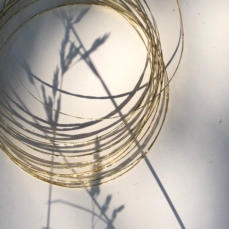 Brass Bangle Set - Etsy