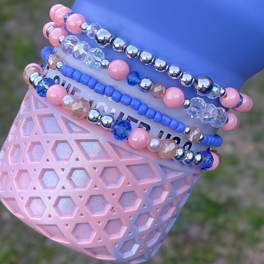 Hydrangea | Stanley X Target Easter Spring Tumbler Bracelet Stack for ...