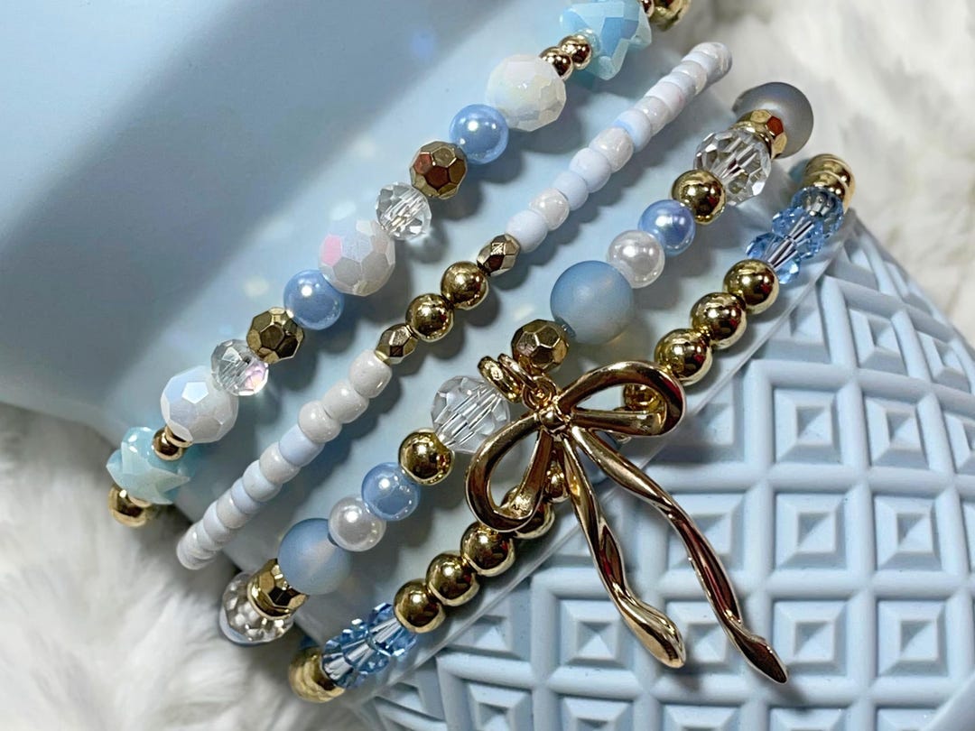 LSF Holiday: Rosa Beaux Blue | Blue/gold Stanley X Loveshackfancy ...