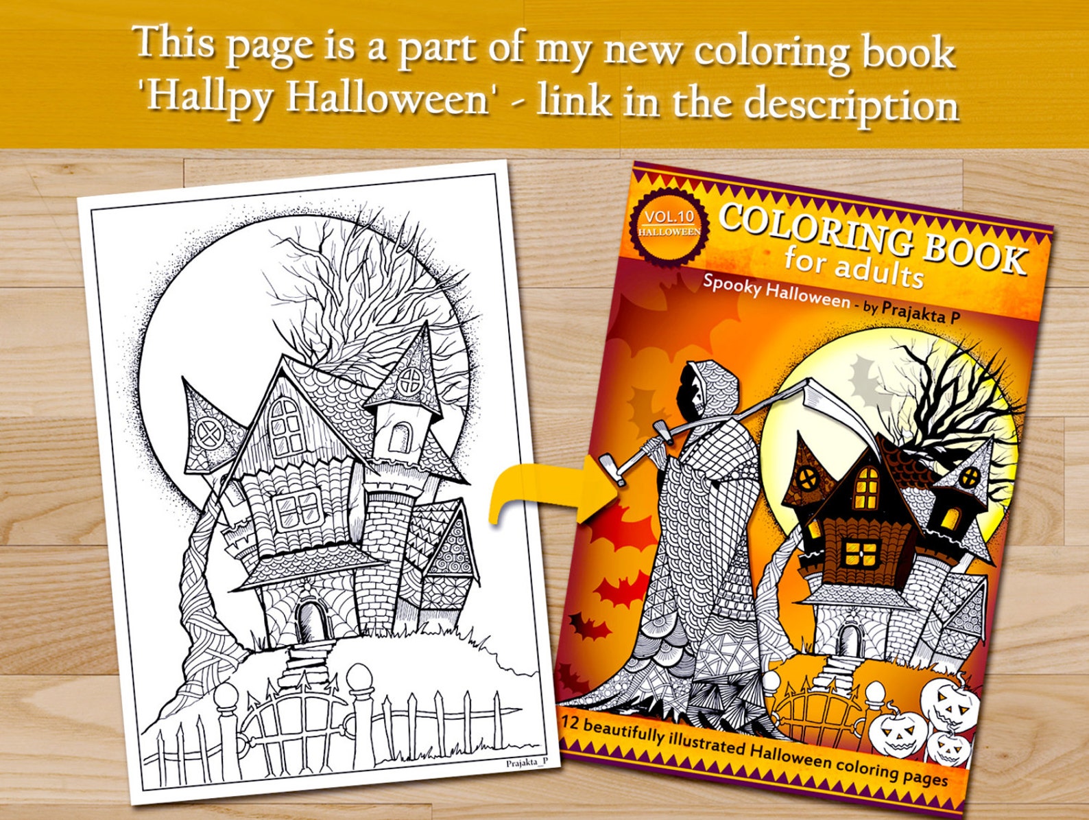 Haunted House Halloween Coloring Pages Printable Halloween | Etsy