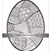 Zentangle Easter Egg Coloring Page for Adults,printable Easter Egg ...