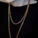 Antique Long and Heavy Gold Chain Necklace - Etsy