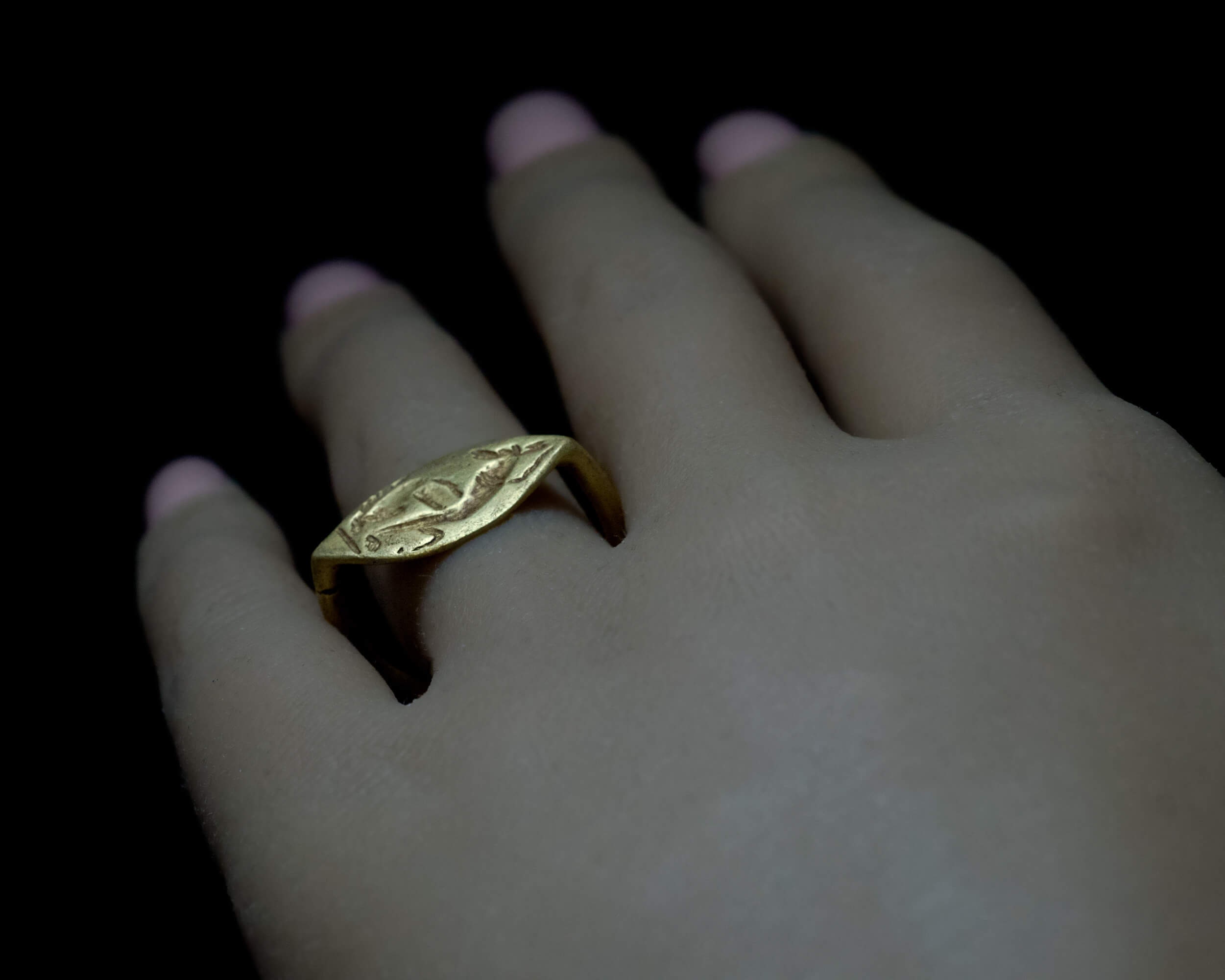 5th Century BC Ancient Greek Gold Finger Ring - Etsy