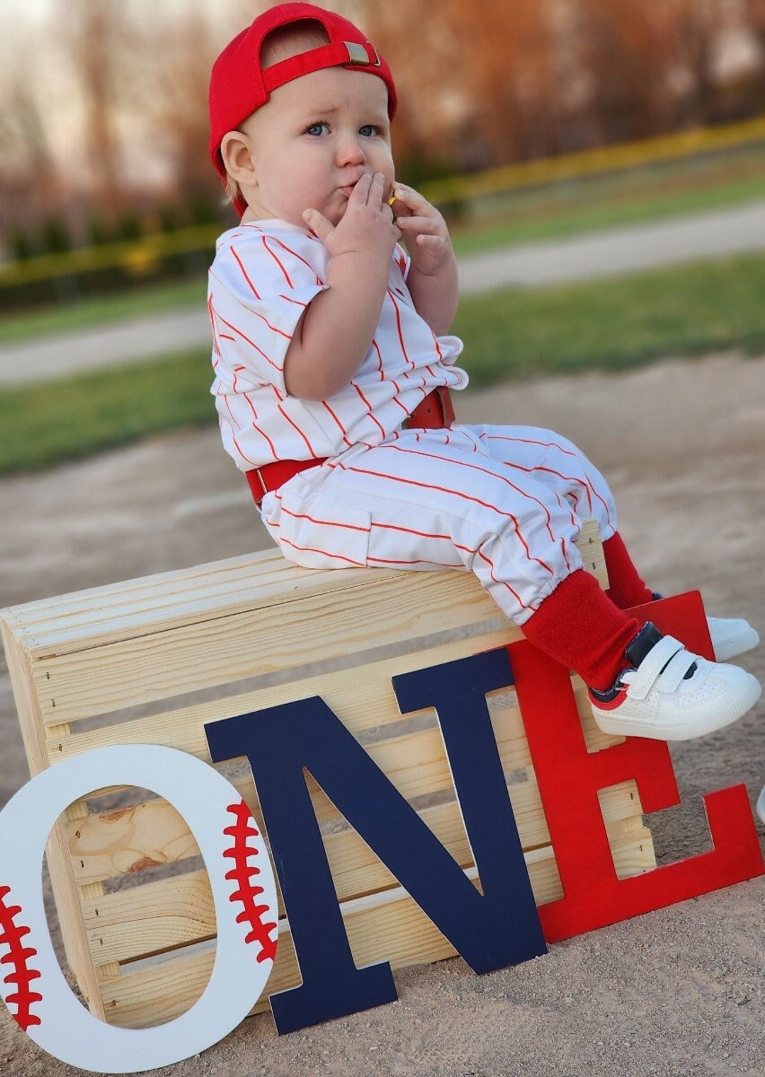 Baby Baseball Outfit Embroidered Baseball Jersey for Kids Smash Outfit ...