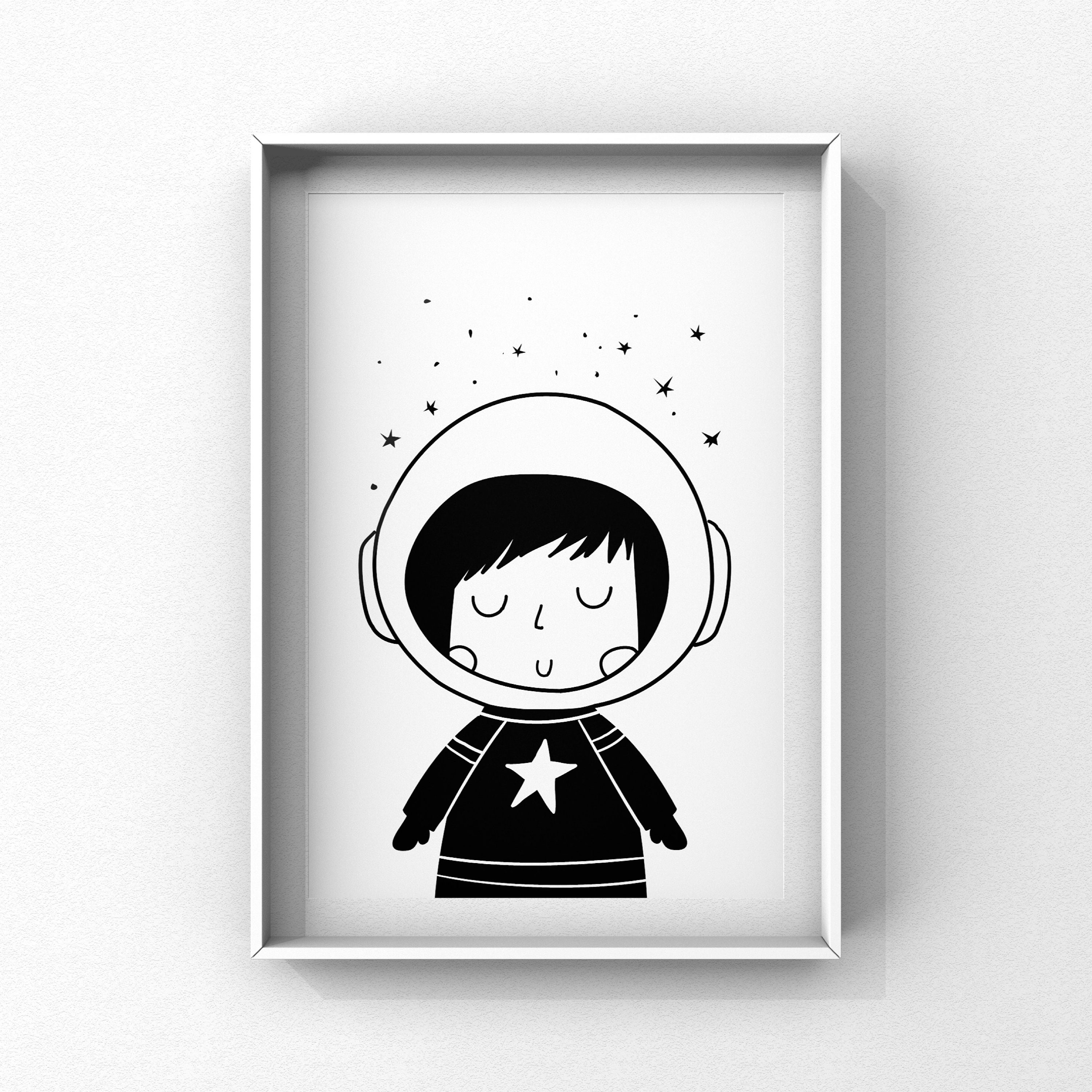 Moose and Fox Woodland Wall Art Set for Gender Neutral Nursery | Etsy