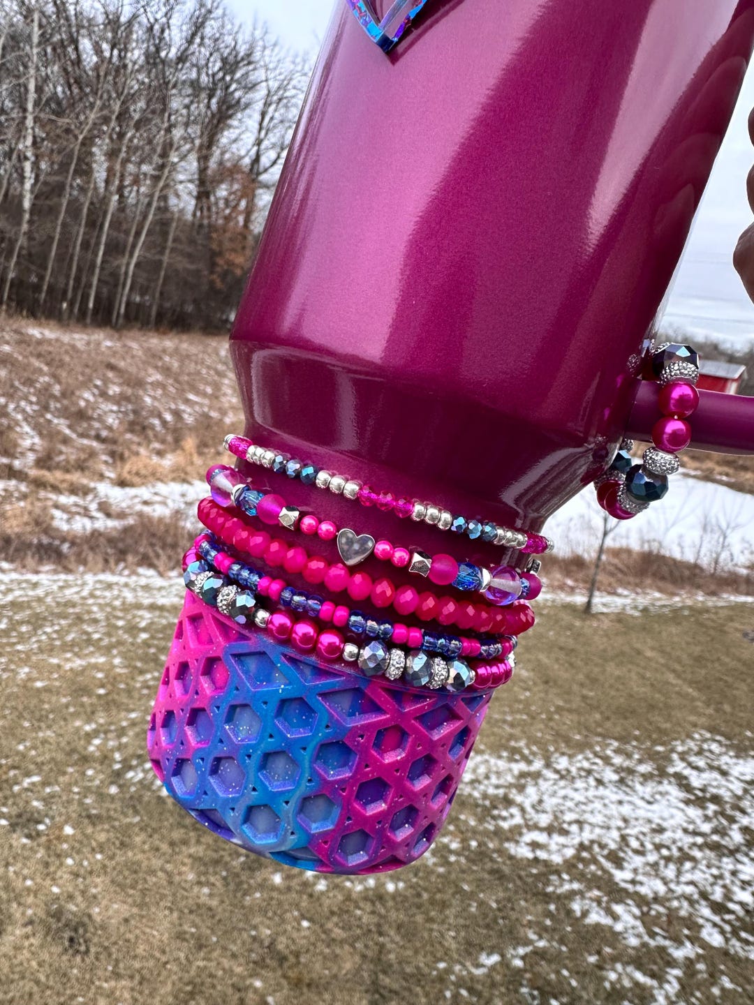 Berry Truffle Bracelet Accessories for Stanley - Choose Your Stack Size ...