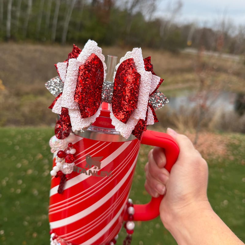 White Stanley With Bows - Etsy