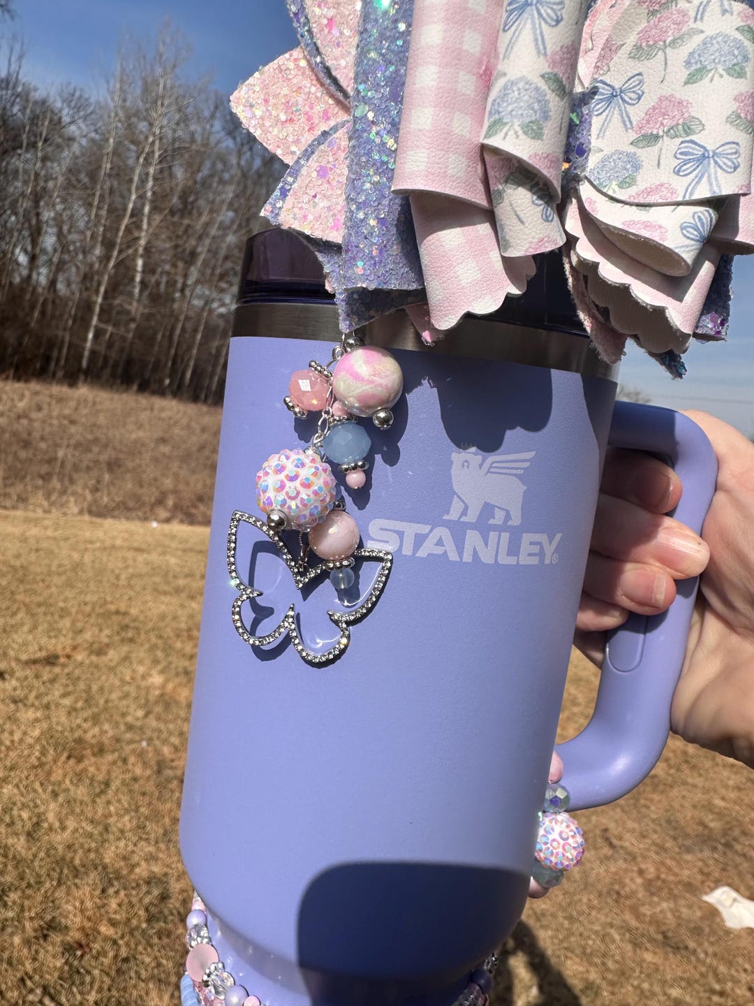 Mini Bauble for Straw - Hydrangea Stanley - Choose Your Charm ...