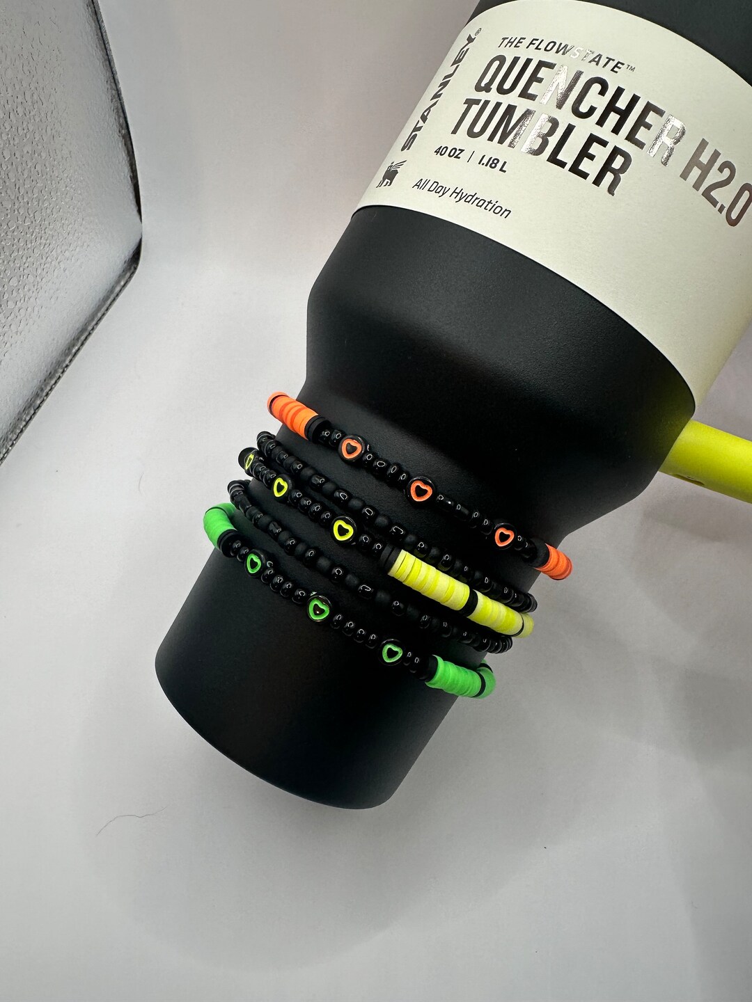 Deluxe Neon Stanley Boot Stacker Neon Green, Orange, Yellow and Black ...
