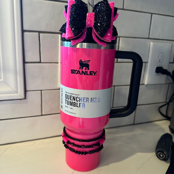 Pink Stanley Cup Bow - Etsy
