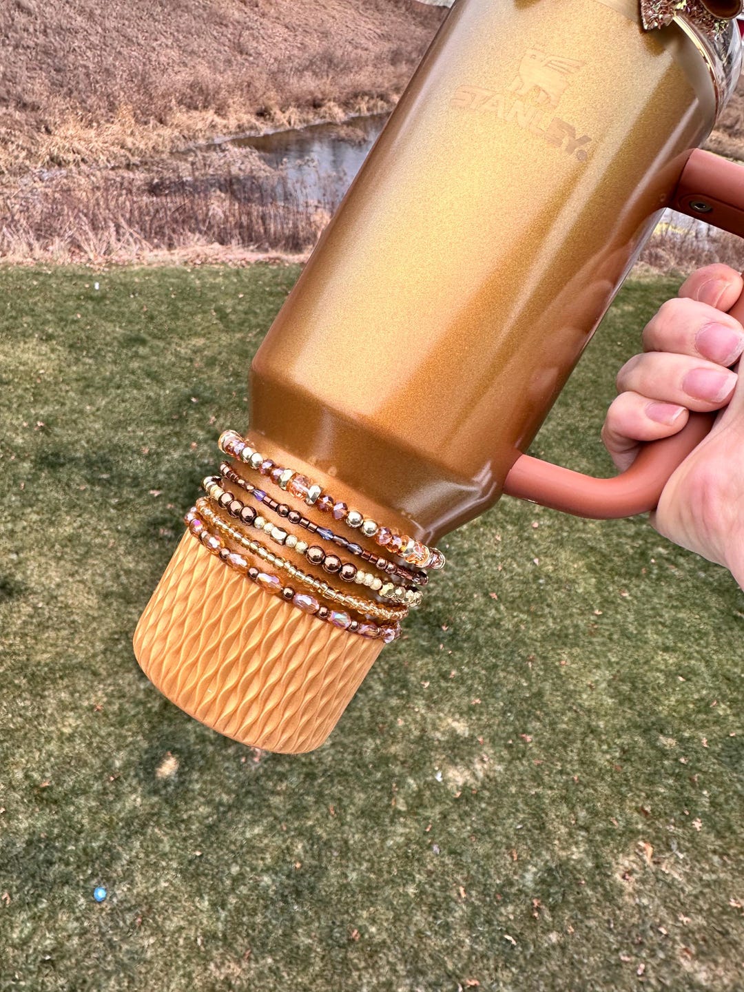 Copper Tinsel Bracelet Stack for Stanley - Etsy