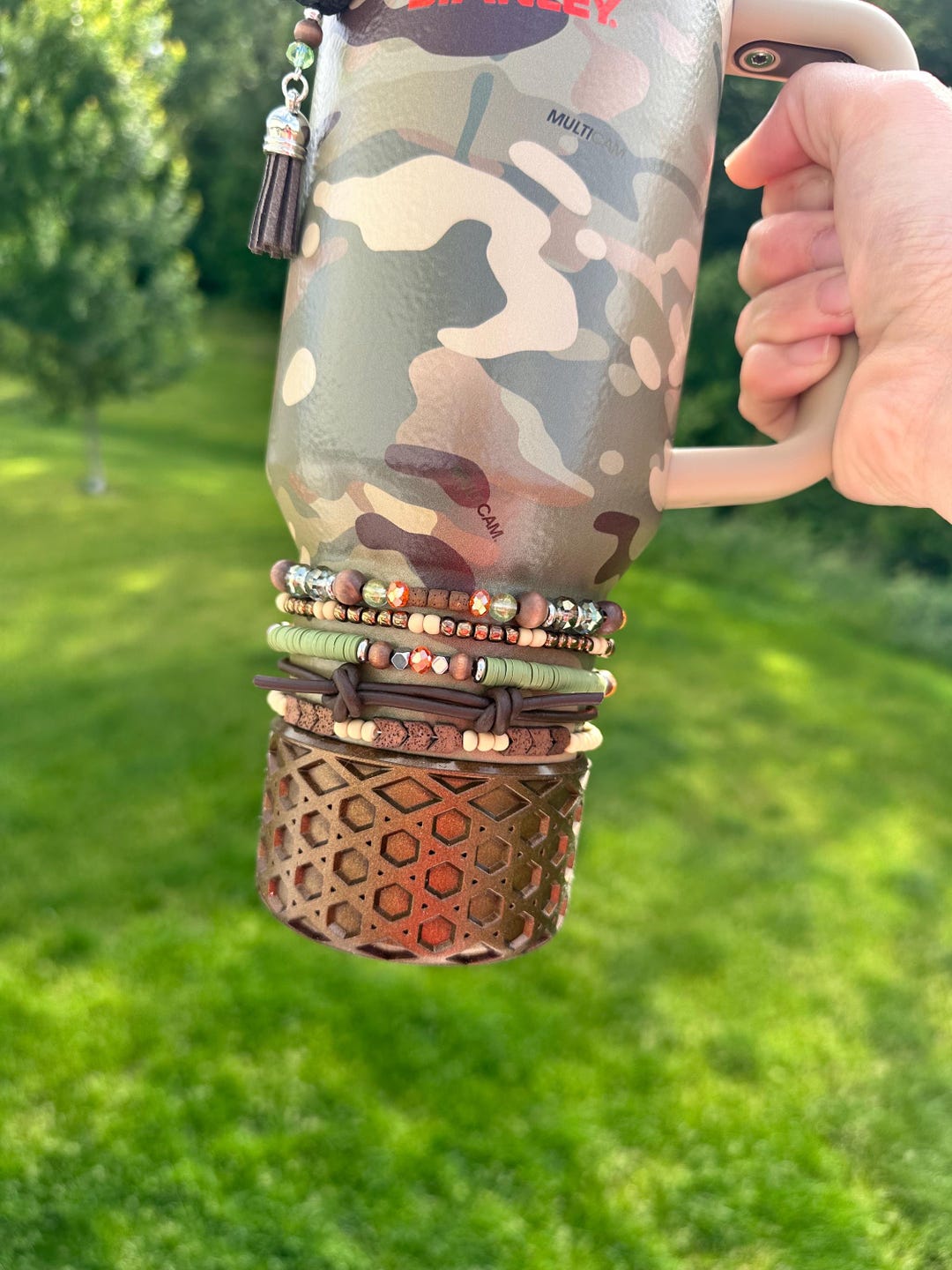 Post Malone Stanley Bracelet Accessory With Optional Sliding Knot Cord ...
