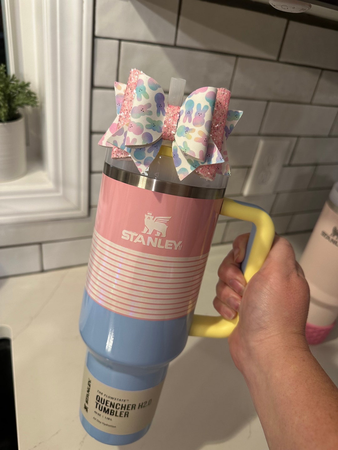 Peeps Easter Bows for Stanley Straw Topper Bunny / Pastel / Tumbler ...