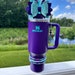 Deep Purple Stanley Bracelet Stack Accessories - Purple With Teal - Etsy