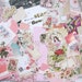 Pink Themed: Junk Journal Kit Mystery Bag 30 Pieces |stickers, Book ...