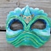 Merman, Mermaid, Green Lagoon, Creature Mask, Masquerade Mask, Costume ...