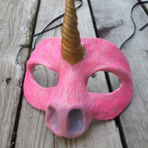 Unicorn Mask - Etsy