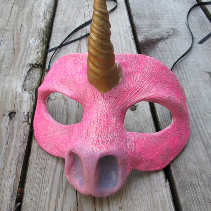 Unicorn Mask - Etsy