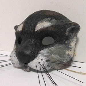 Marmot, Lemming, Marmot Mask, Woodland Creature, Lemming Mask, Animal ...