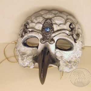 Snow Bird, Fantasy Mask, Winter, Snowbird, Custom Made, Masquerade ...