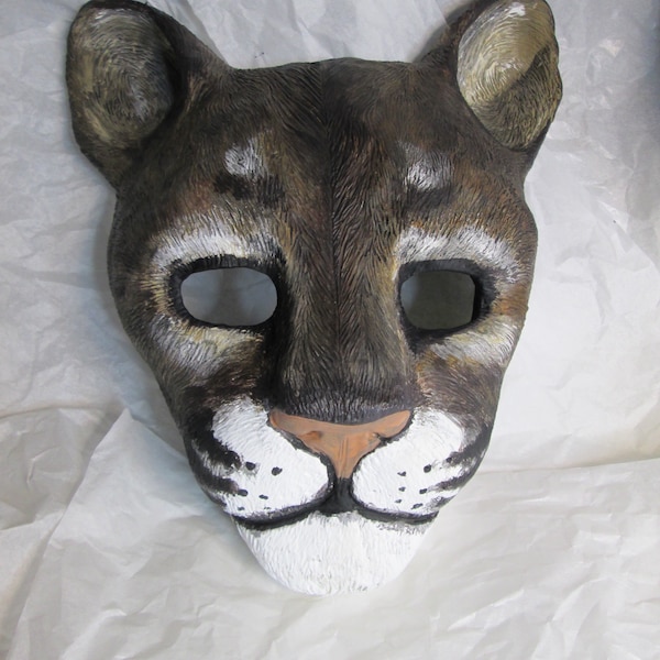Therian Mountain Lion Mask - Etsy