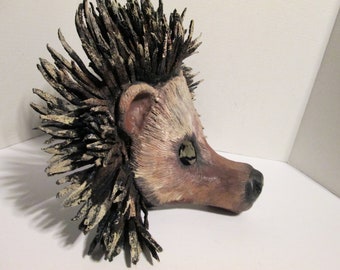 Hedgehog mask | Etsy