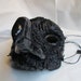 Raven realistic Black Raven mask nevermore poe black | Etsy