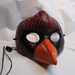 Redbird Cardinal mask Halloween mask red bird Cardinals | Etsy