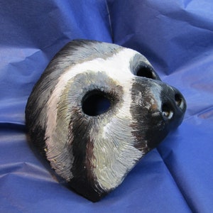 Sloth, Three Toed Sloth Mask, Wildlife Mask, Zootopia Cosplay, Animal ...