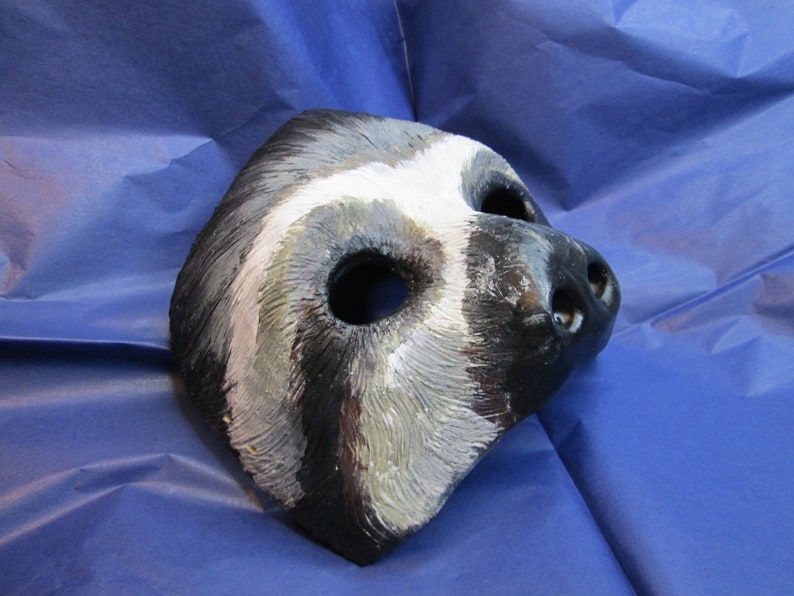 Sloth Three Toed Sloth Mask Wildlife Mask Zootopia Cosplay - Etsy