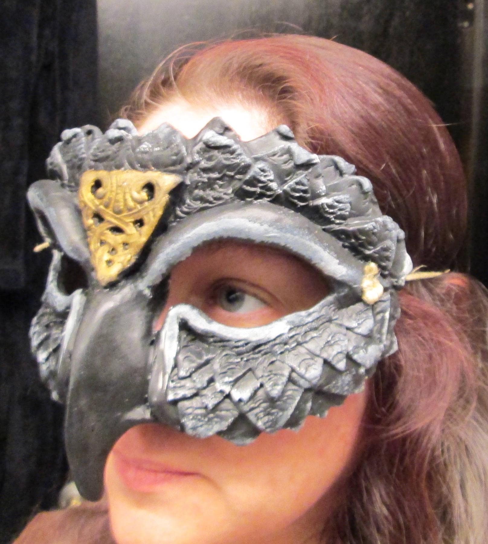 Birdman Mask Celtic Masquerade Mask Finch Small Bird - Etsy