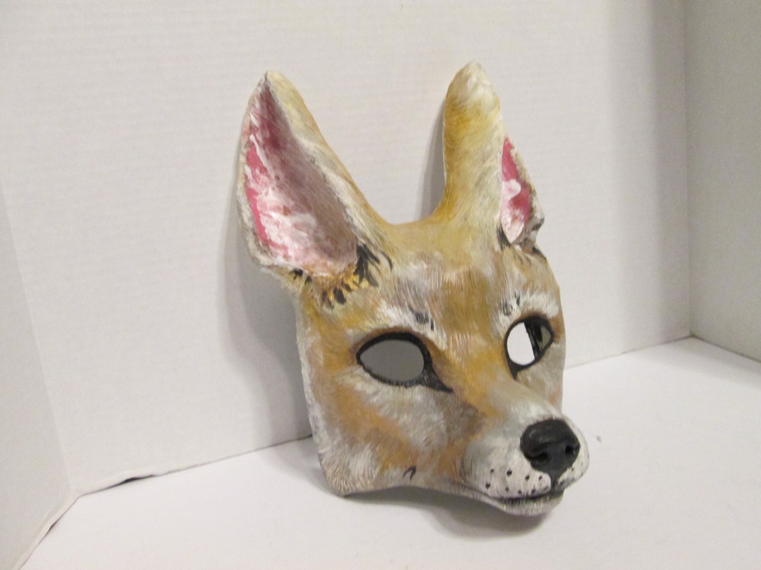 Fennec Fox, Animal Spirit Mask, Zootopia Cosplay, Hand Painted ...