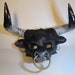 Minotaur, Bull Mask, Mythological Beast, Taurus, Black Bull, Ferdinand ...
