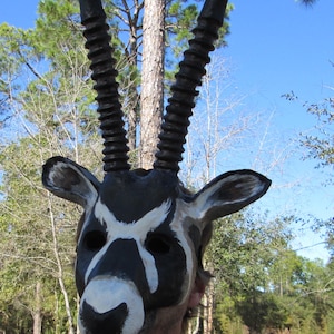 Wildlife Costume Mask, Gazelle Mask, Zootopia, Oryx Costume Mask ...